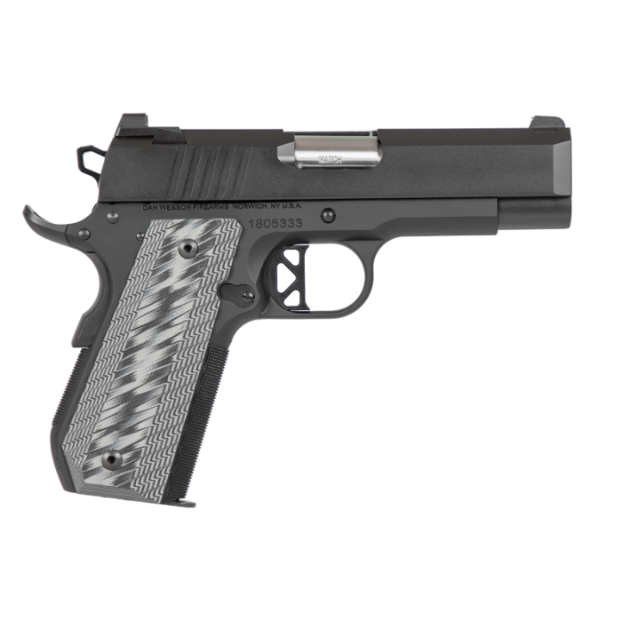 CZ - Dan Wesson ECP Bobtail Aluminum Frame 8rd 4" 45 ACP